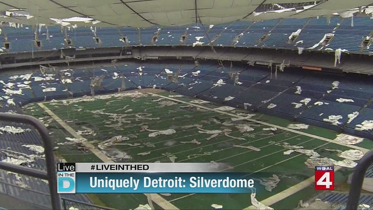 Uniquely Detroit: What remains of the Pontiac Silverdome