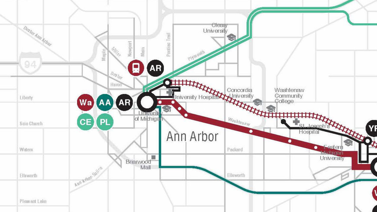 RTA's transit plan links Ann Arbor to Detroit