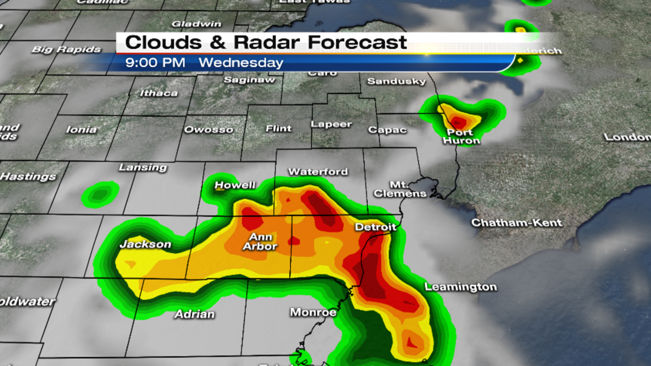 Metro Detroit sees severe storm threat again