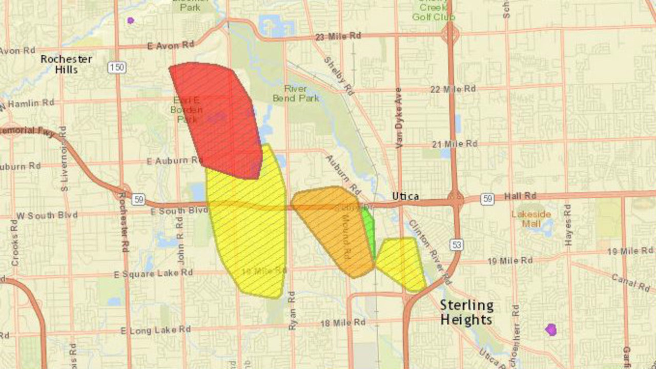 Dte Energy Power Outage Map Michigan - Map