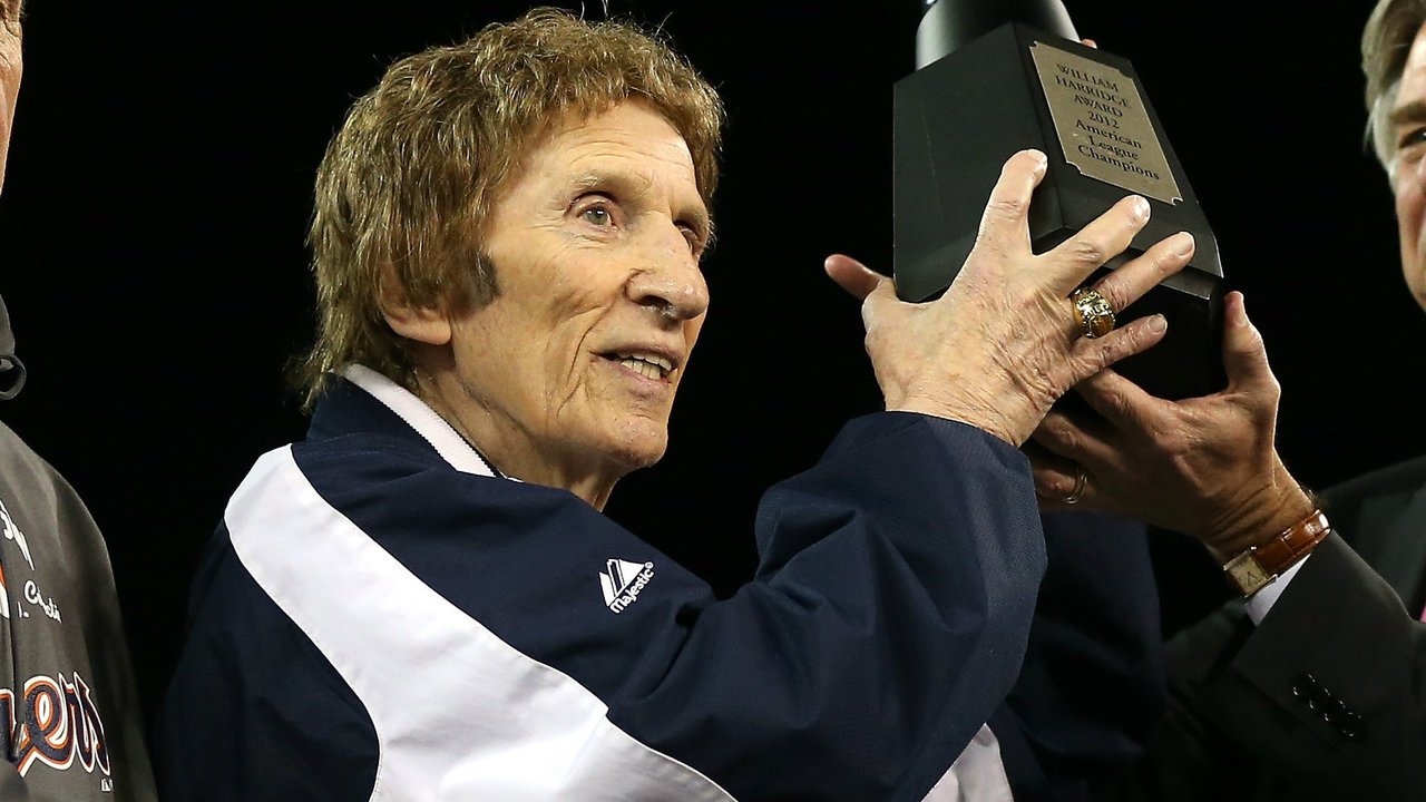 Little Caesars Pizza founder Mike Ilitch, owner of Detroit...