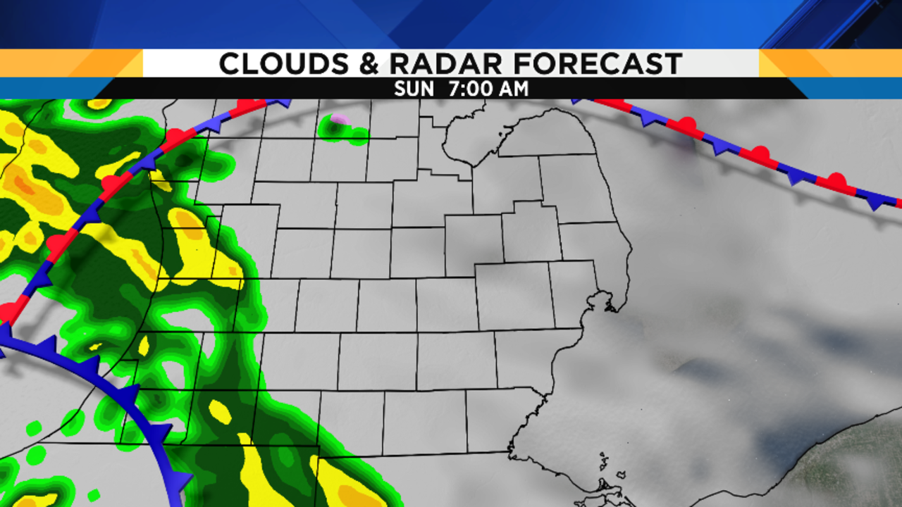 Metro Detroit weather forecast: What a day!!!