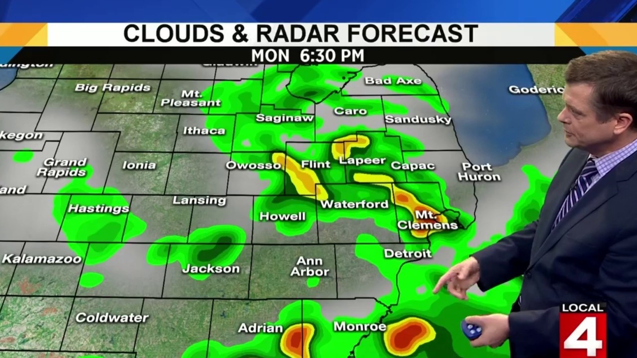 Metro Detroit weather forecast: Here's when to expect rain today